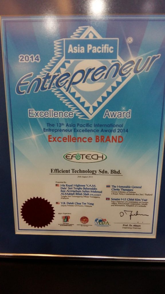 Award & Recognition - EFTECH