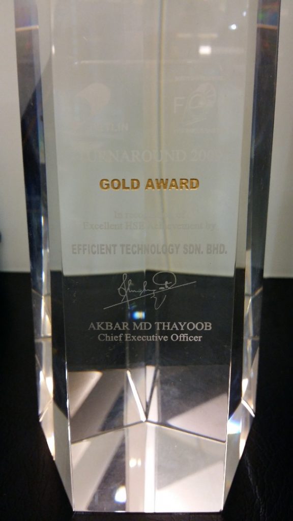 Award & Recognition - EFTECH