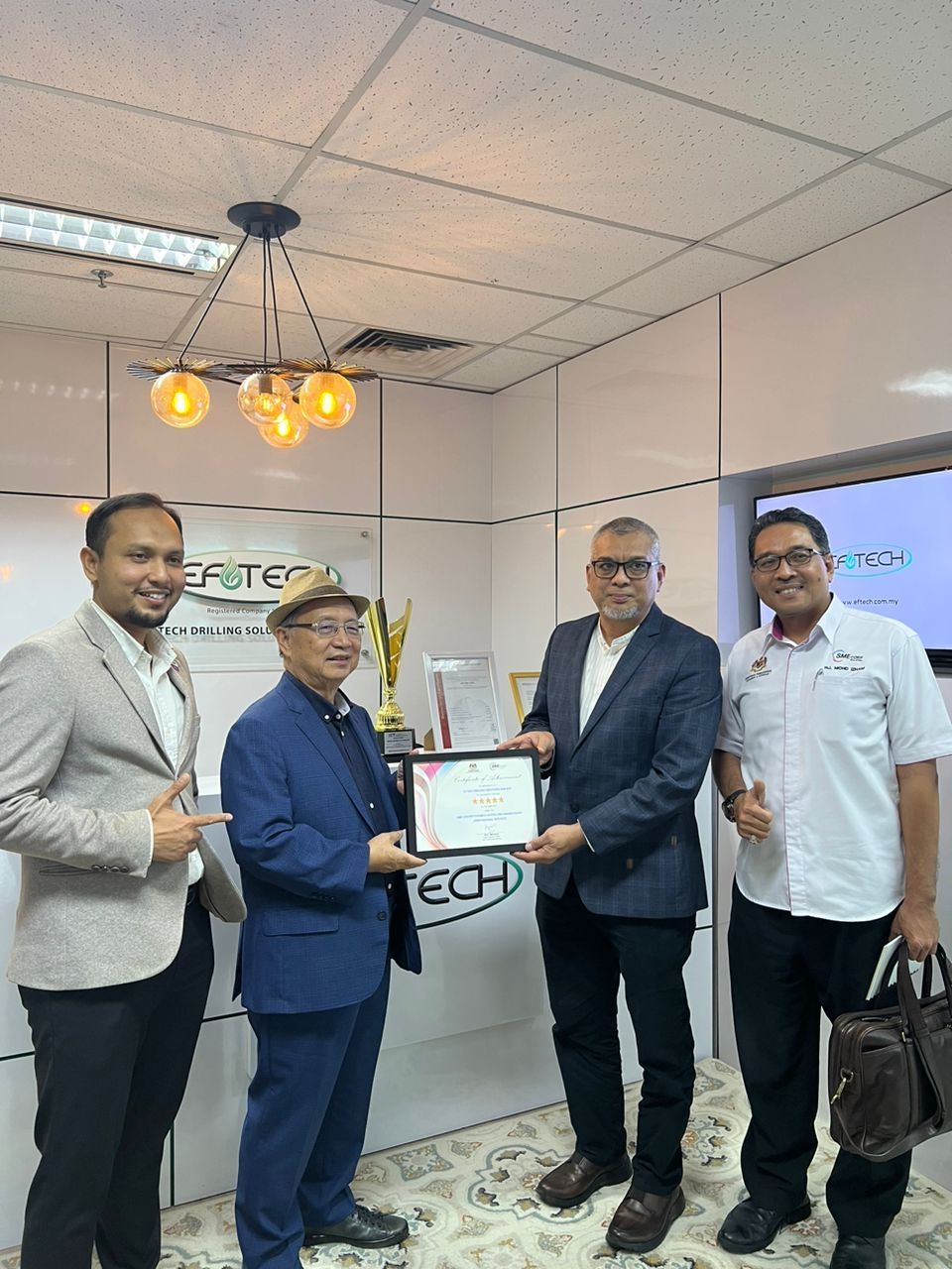 EFTECH ENERGY SOLUTIONS SDN BHD HAS BEEN AWARDED A 5 STAR RATING FROM ...